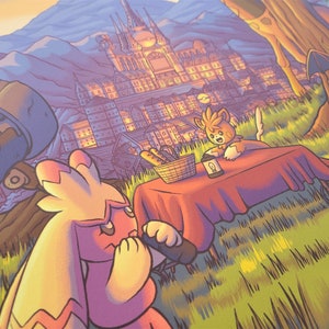 The Paldea Region - Pokemon Anime Video Game Scarlet Violet Inspired ...