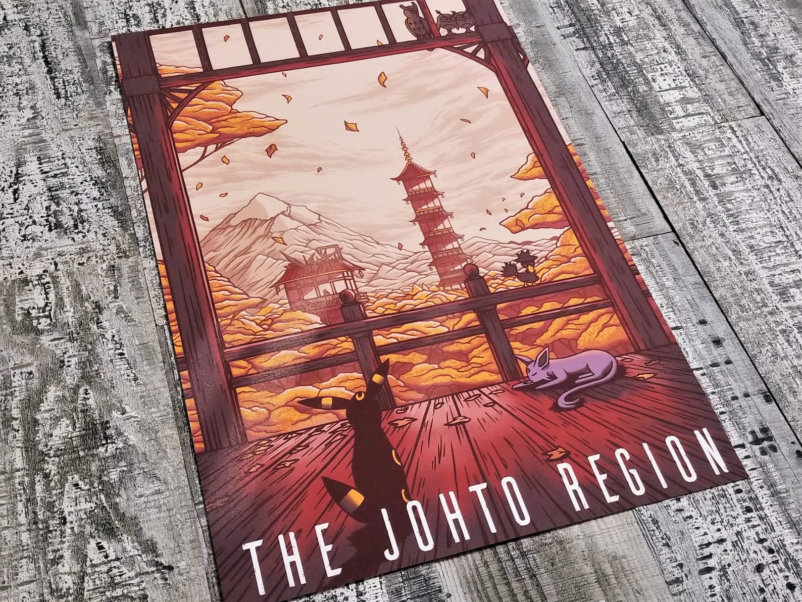 Pokemon Travel Poster Series 8 Video Game Poster Anime - Etsy