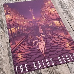 The Kalos Region - Pokemon Anime Video Game Sylveon Paris Inspired ...