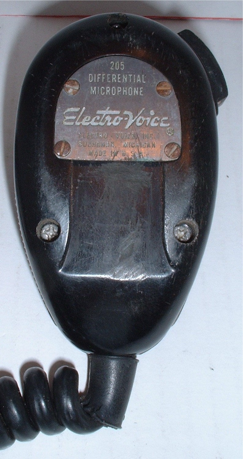 Electro-voice Model 205 Differential Microphone Used; Condition Unknown ...