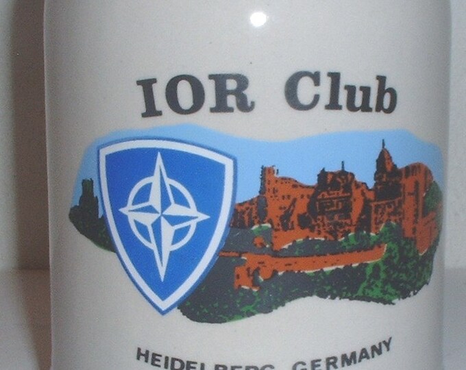 US Army NATO Beer Stein From IOR Club, Heidelberg Germany Pre ...