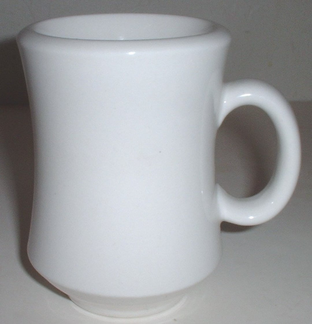HEAVY Diner Coffee-shop Unmarked Ceramic Coffee Mug Cafeteria-style ...