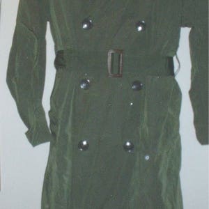 USMC US Marine Corps -marked M-1950 Overcoat/raincoat With Liner ...