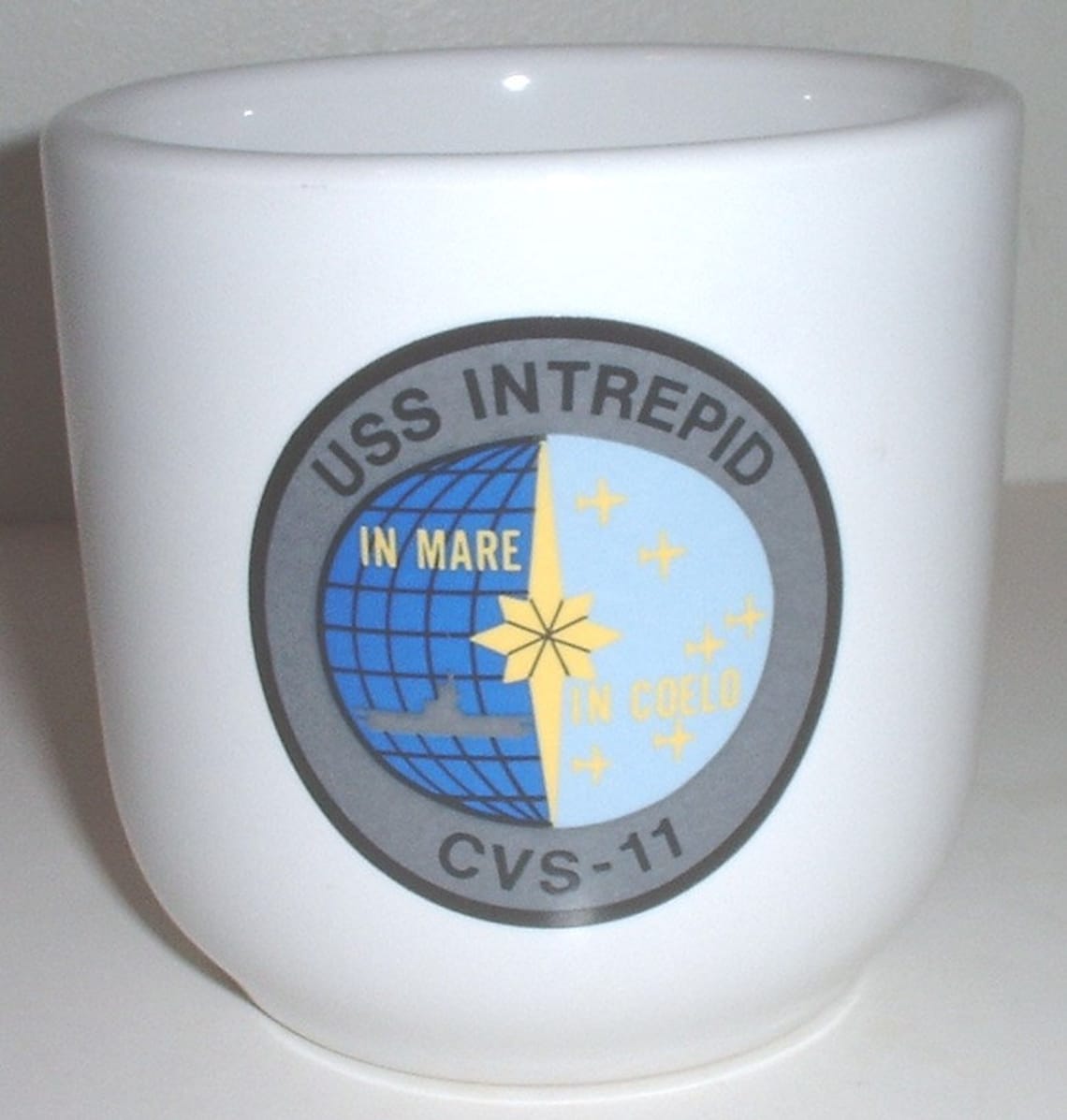 USN US Navy USS Intrepid Cvs-11 Ceramic Coffee Mug Handle-less - Etsy UK