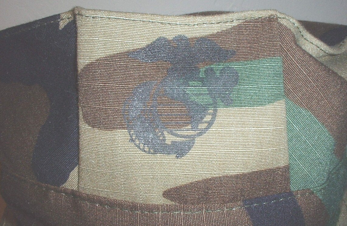 USMC US Marine Corps Utility Cover cap Size Extra-extra | Etsy
