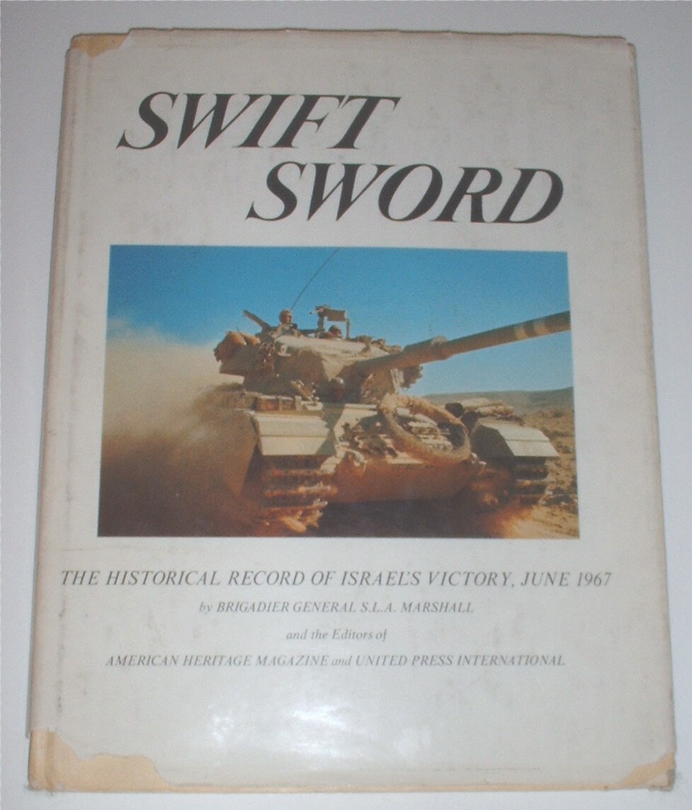 Hardcover Book: swift Sword Israel's Victory - Etsy