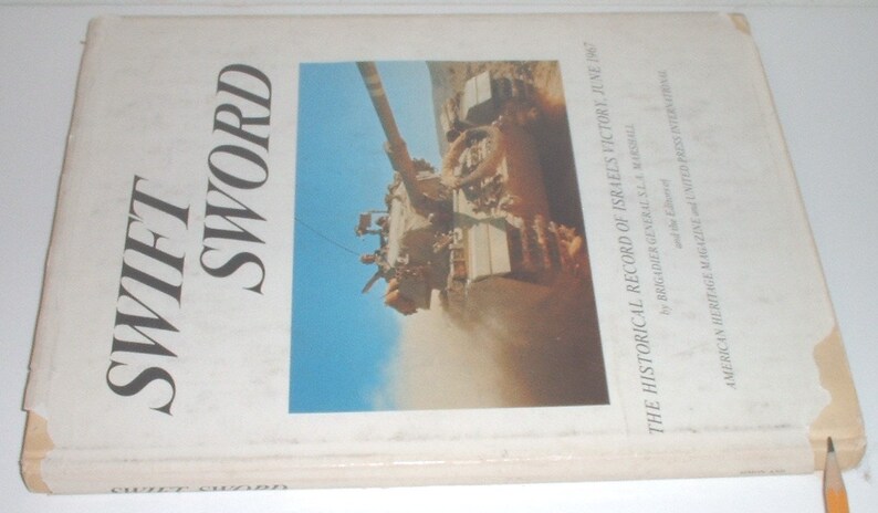 Hardcover Book: swift Sword Israel's Victory | Etsy