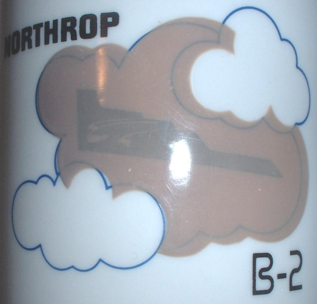 USAF US Air Force Northrop B-2 Spirit Stealth Bomber Ceramic Coffee Mug ...