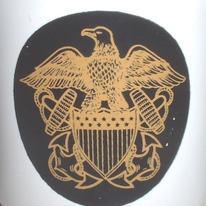 USN US Navy Chief Warrant Officer CWO & Officer Logo Ceramic - Etsy