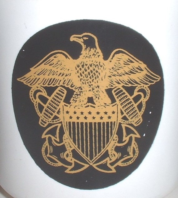 USN US Navy Chief Warrant Officer CWO & Officer Logo Ceramic - Etsy