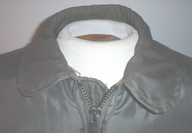 USAF US Air Force CWU-45 Cold Weather Flight Jacket; Lancer 1980 Large ...