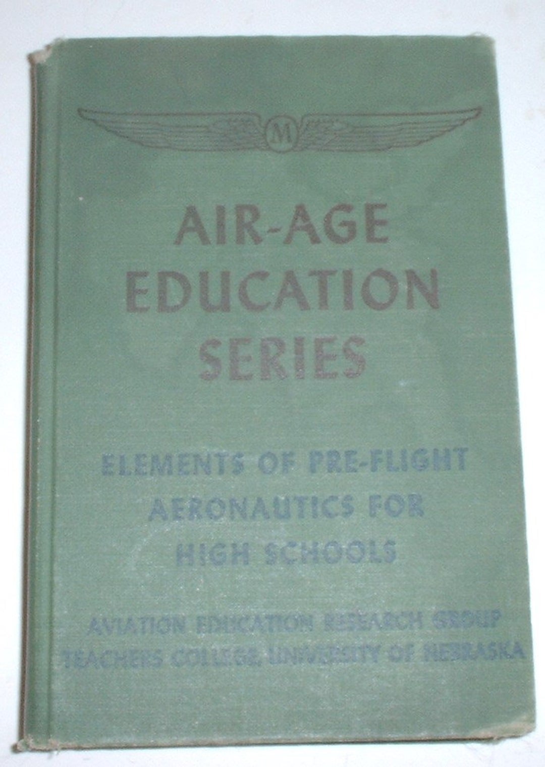 Hardcover Book: "elements of Pre-flight Aeronautics for High Schools ...