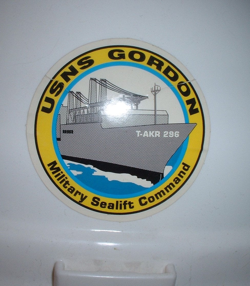 USN US Navy USNS Gordon Plastic Hardhat Circa 1980s - Etsy