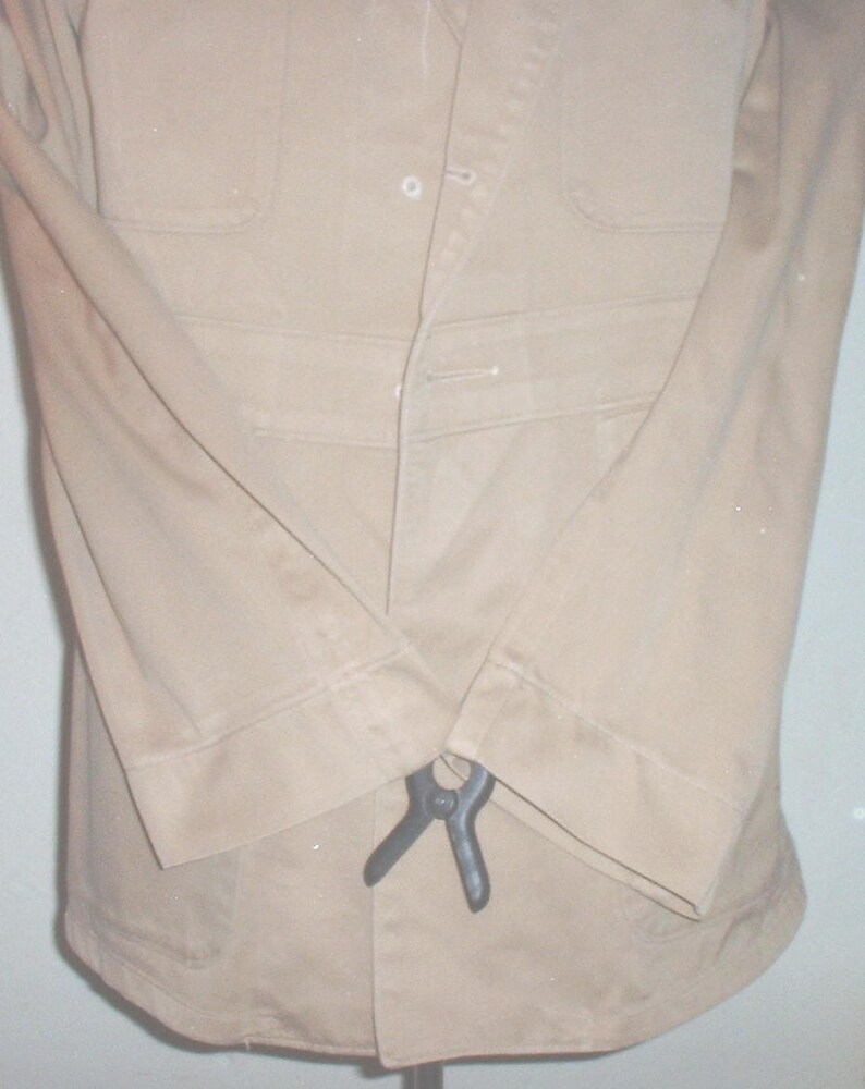 USN US Navy Cotton Khaki Summer Officer's Working Coat - Etsy
