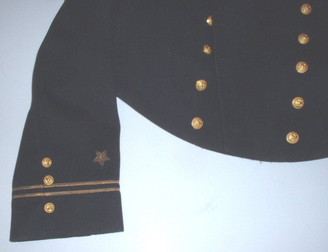 USN US Navy Mess Dress Jacket Krumwiede 1950 - Etsy