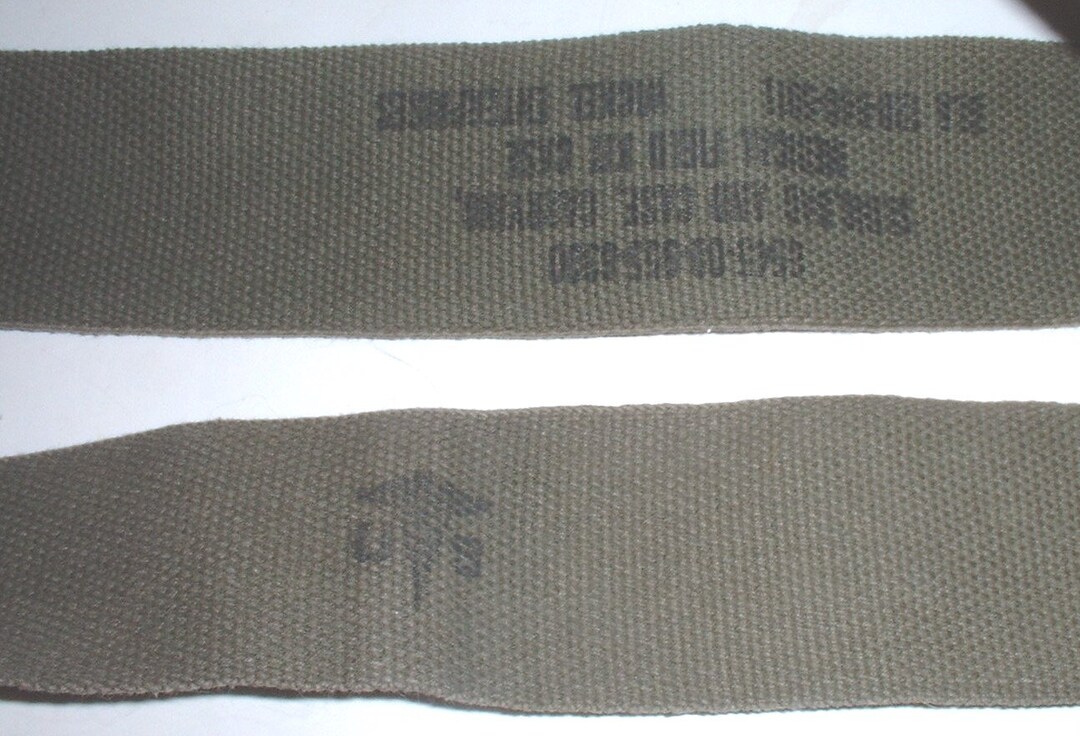 US Army General Purpose Carrying Strap, Cotton, Medical Corps Wickel ...