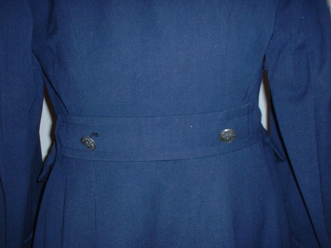 USAF US Air Force Woman's Overcoat Size 12 R Beekman 1961 | Etsy