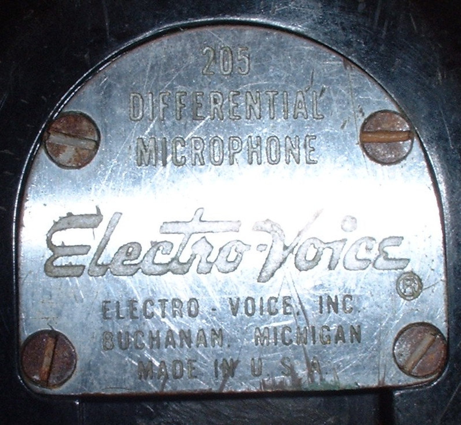 Electro-voice Model 205 Differential Microphone Used; Condition Unknown ...