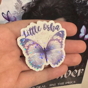 Little Osha Butterfly Sticker Quicksilver Inspired Kindle Sticker ...
