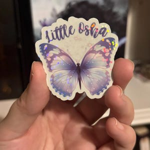 Little Osha Butterfly Sticker Quicksilver Inspired Kindle Sticker ...