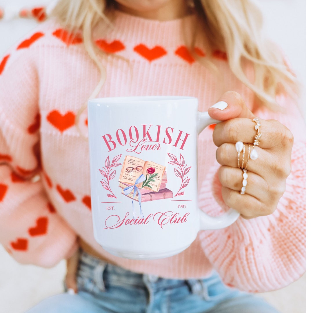 Bookish Readers Mug Funny Reading Mug Romance Reader Book Lover Roses ...