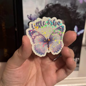 Little Osha Butterfly Sticker Quicksilver Inspired Kindle Sticker ...