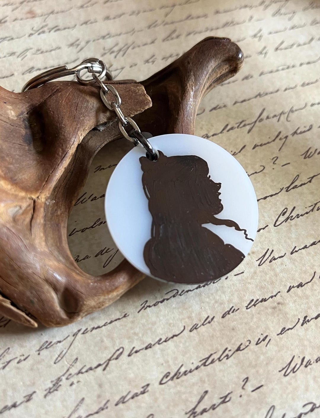Nadja Silhouette Vampire-themed Keychain WWDITS Vampyr Nosferatu ...