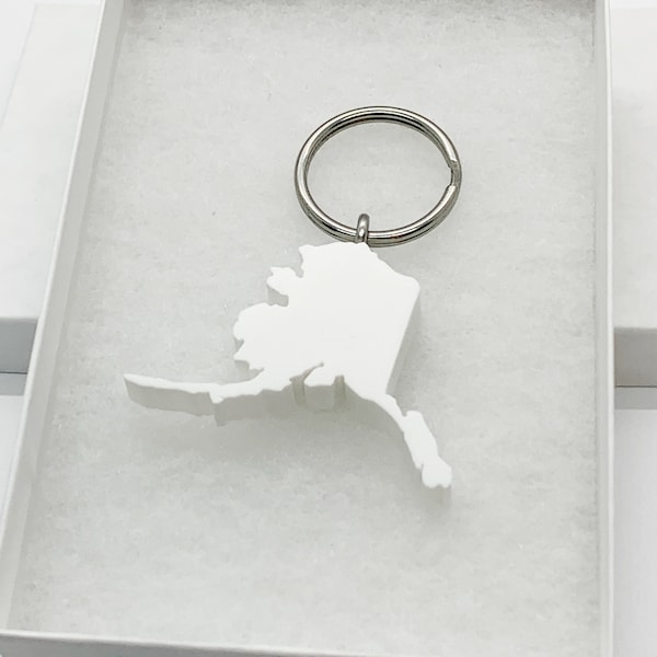 Alaska Keychain - Etsy