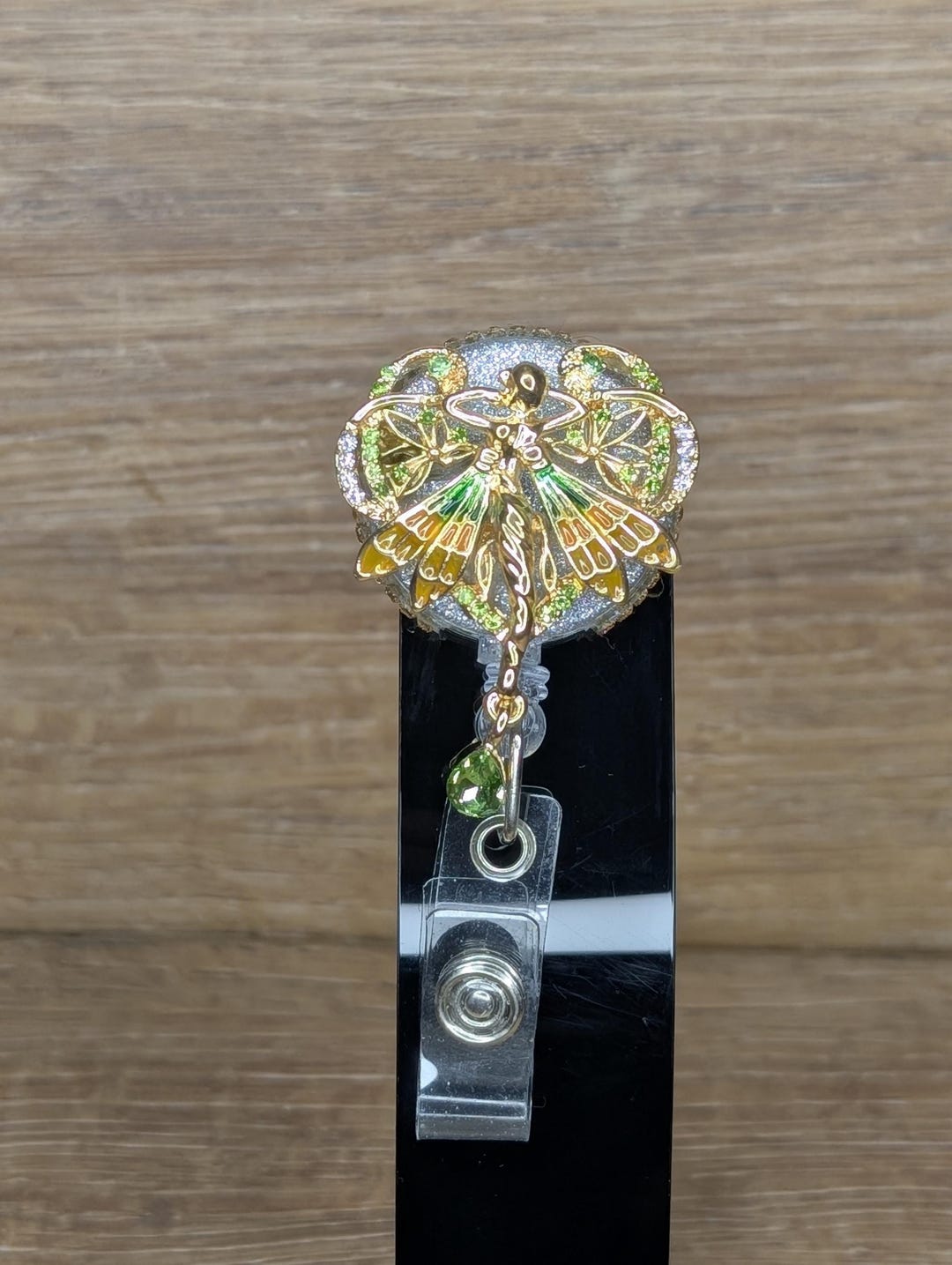 Stunning Nouveau Style Eternal Fairy Gold Tone Rhinestone Crystal ...