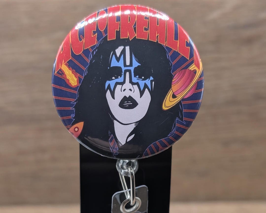 KISS Ace Frehley 1978 Solo Album Portrait Heavy Metal Rock Band Group ...