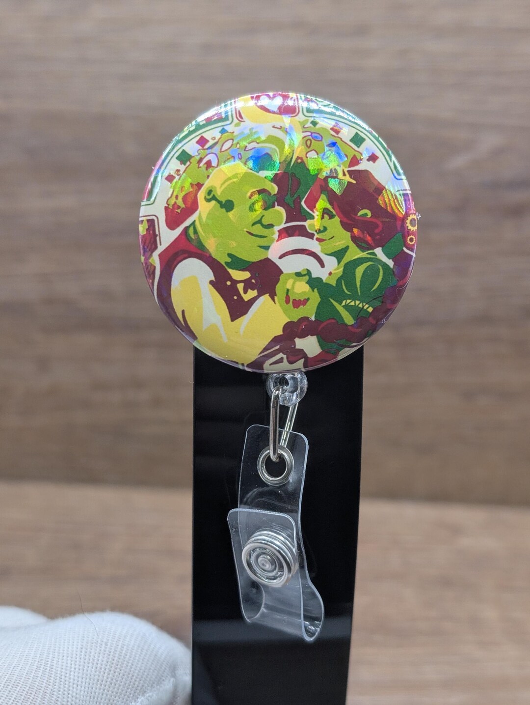 Shrek and Fiona Retractable Badge Reel - Etsy Canada