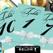 Breakfast at Party Printable Table Numbers/ Customizable - Etsy