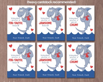 Baby Shark Valentine Card - Etsy