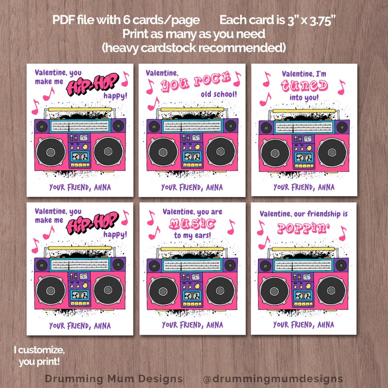 Boxed Valentine Cards - Etsy