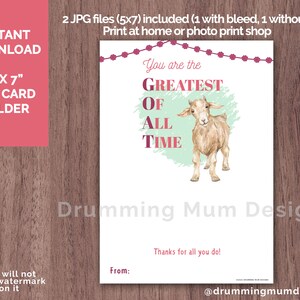 PRINTABLE Teacher Appreciation Card Last Day of School Staff ...