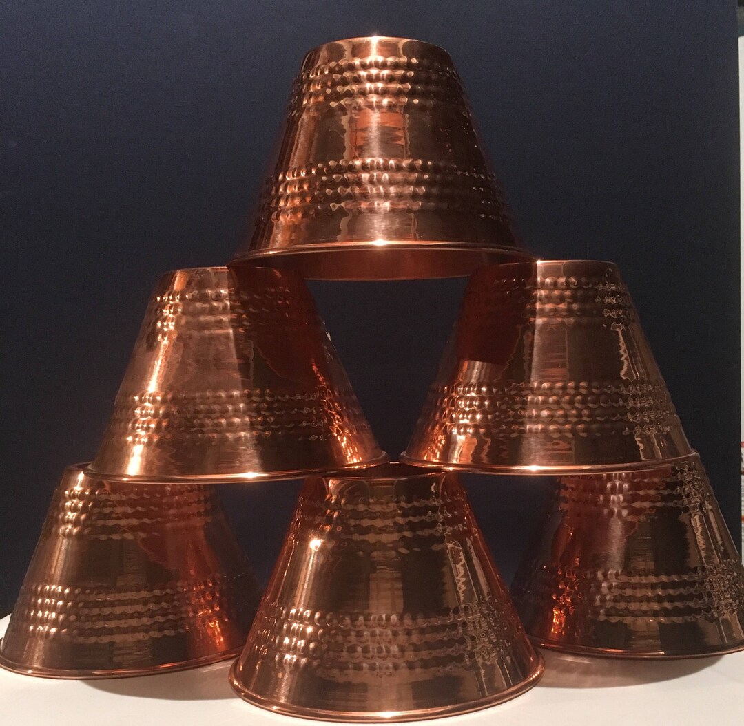 Vintage Copper Lamp Shades Copper Home Decor Copper Home Finishes - Etsy