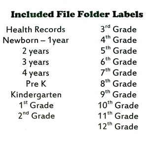 DIY Kids Schoolwork Memory File Box Kit | Kids File Organizer for ...