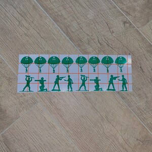 Little Green Soldiers Wall Decals - Toy Story Little Green Army Men - Etsy