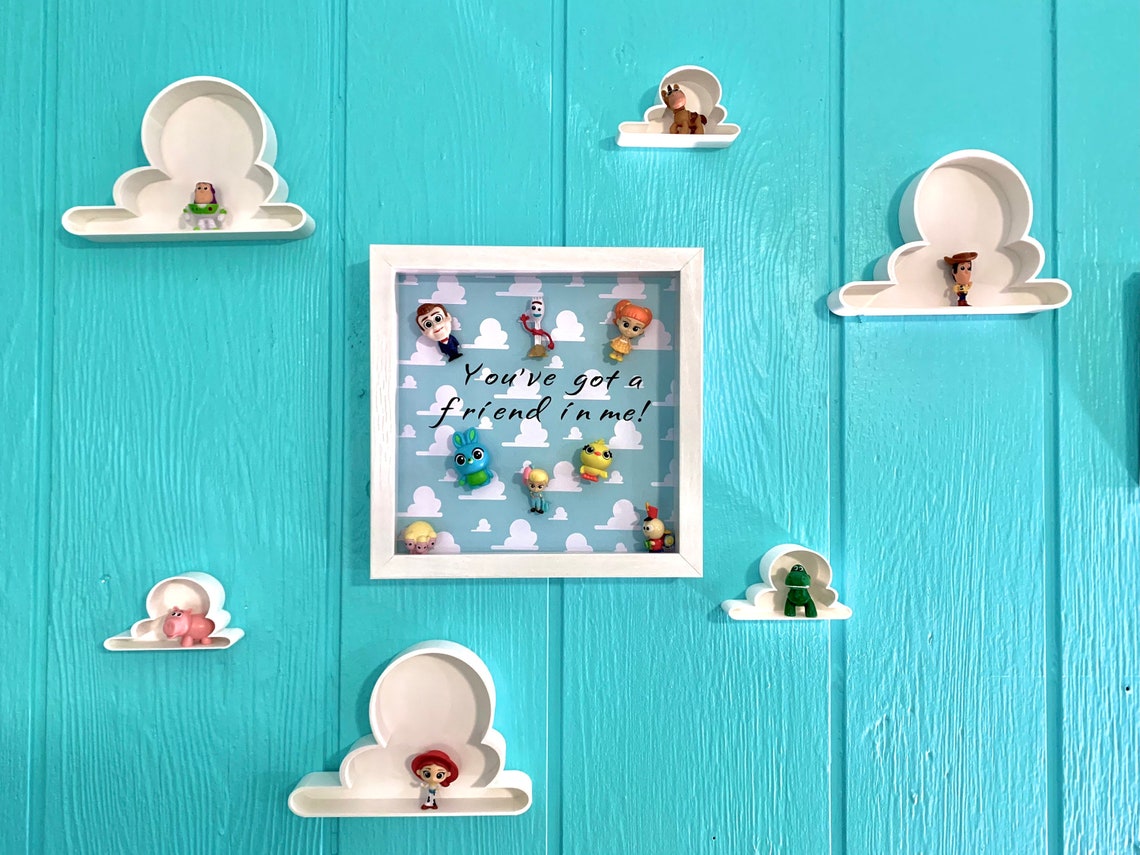 Toy Story Inspired 3D Cloud Set 1 Large and 1 Mini 3D Cloud | Etsy