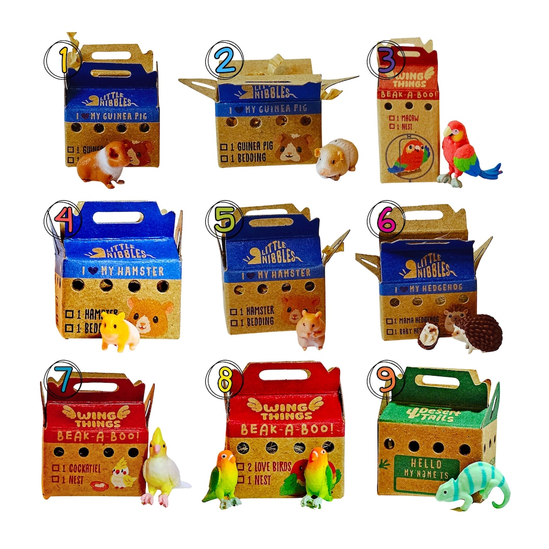 MGA Miniverse Make It Mini Animals, 1:6 Scale Dollhouse Collectibles - Etsy