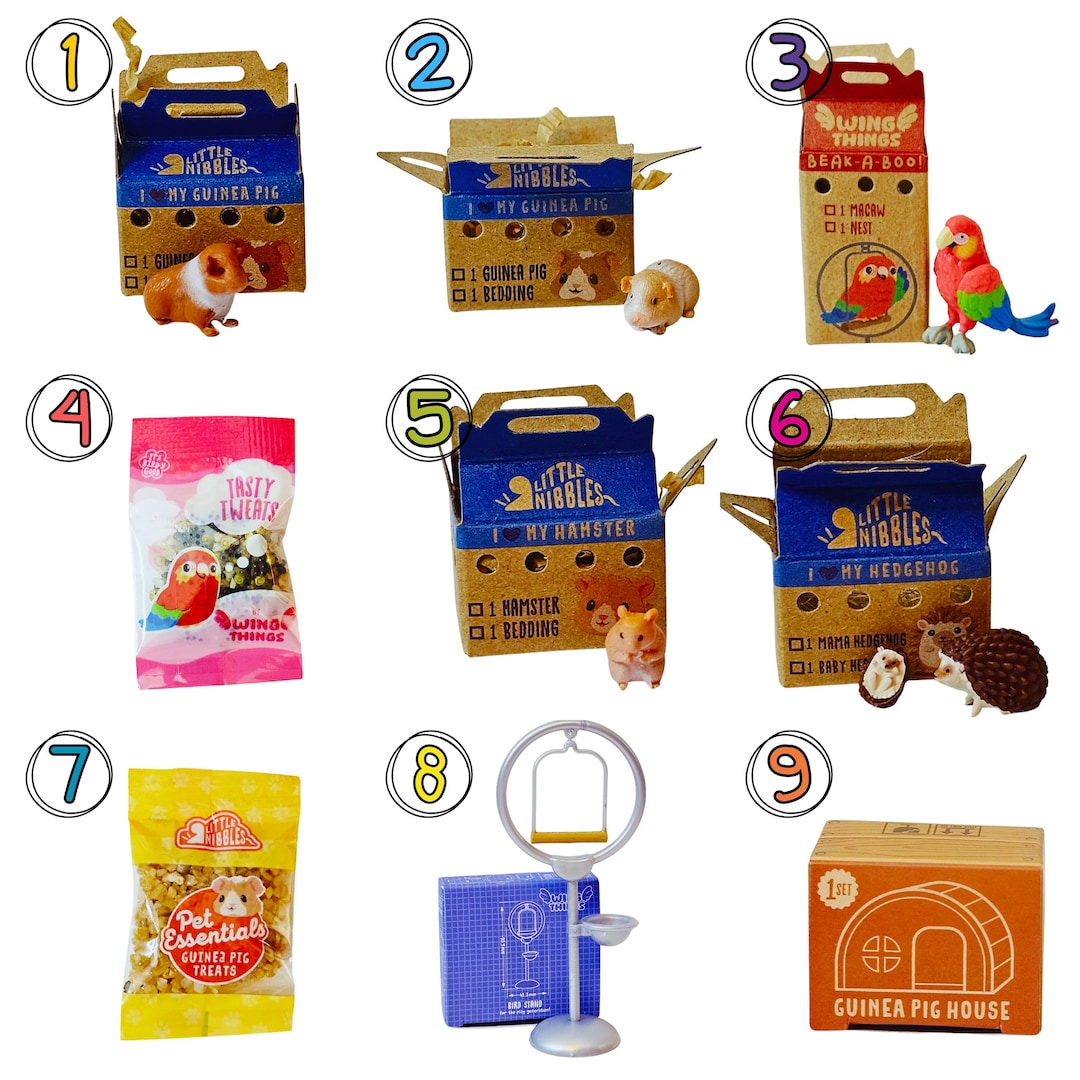 Mga's Miniverse, Make It Mini Animals, Miniatures Singles & Extras ...