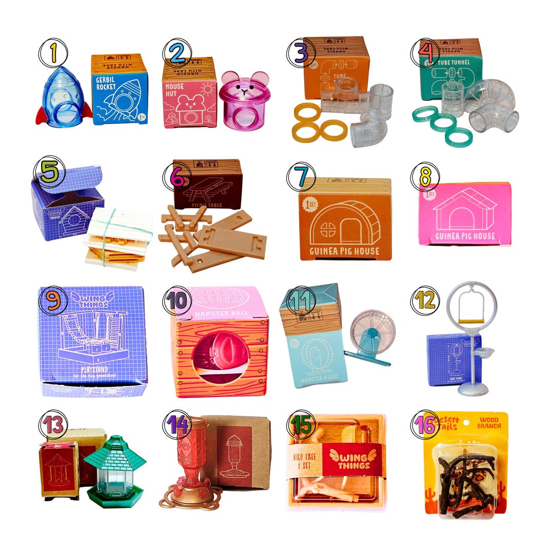 MGA Miniverse Make It Mini - Dollhouse Miniature Animals - YOU CHOOSE ...