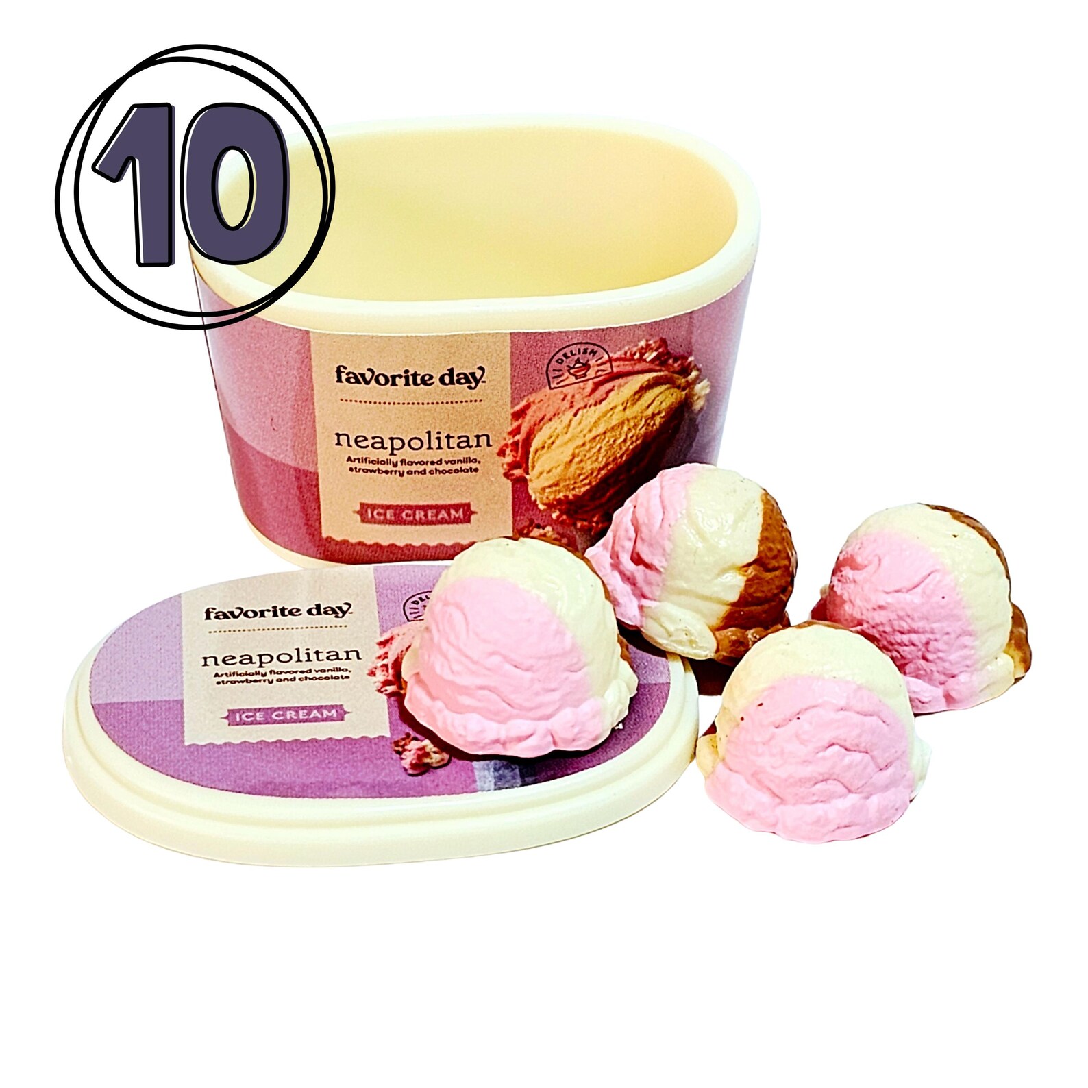 MGA Miniverse Make It Mini - Miniature Dollhouse Ice Cream - YOU CHOOSE ...