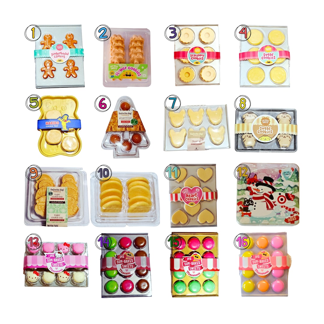 Miniverse Make It Mini Ingredients - Dollhouse Miniature Food - Sweets ...