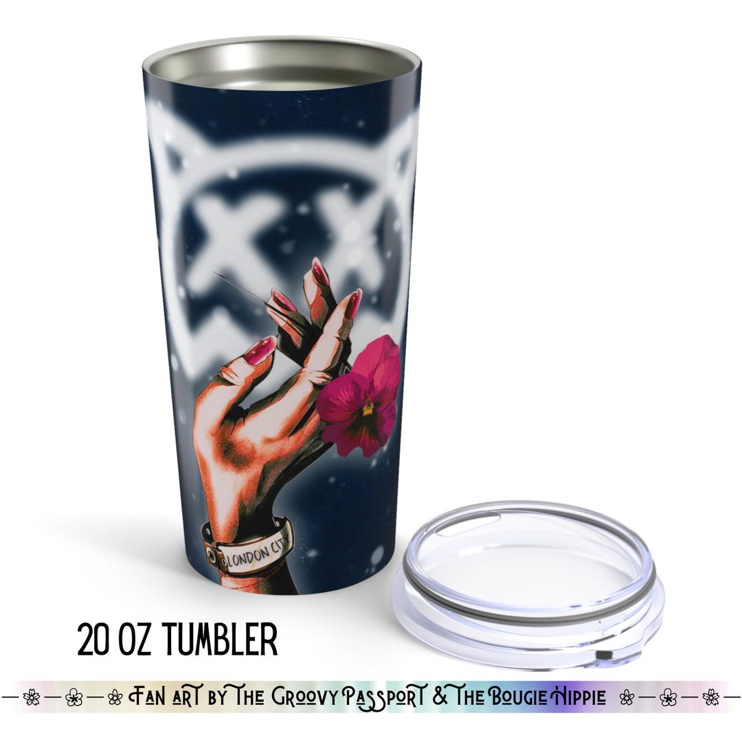 Ren Gill - Violet's Tale Fan Art Tumbler - 20 Oz Stainless Steel - Etsy