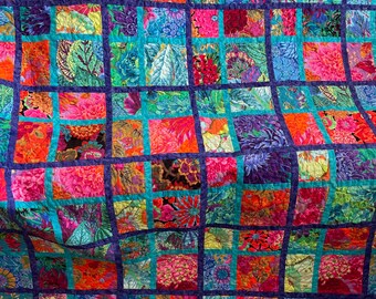Kaffe Fassett Seed Packet Quilt Kit - Etsy