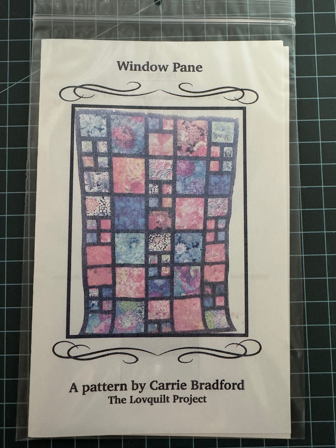 Window Pane. Quilt Pattern Digital - Etsy