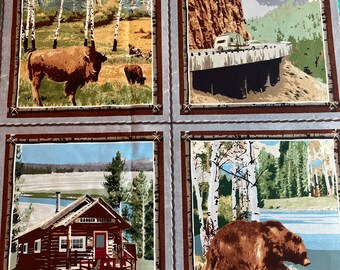 Yellowstone Quilt Panel - Etsy