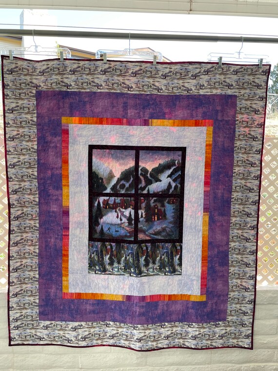 A View From My Window Quilt Kit | Etsy
