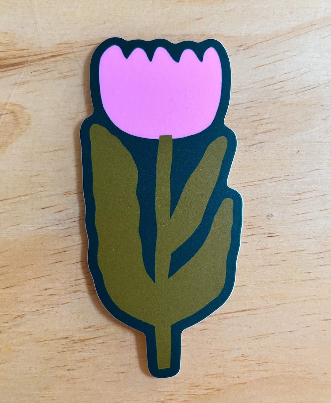 Big Flower Vinyl Sticker //NEW! 4 Colors - Etsy